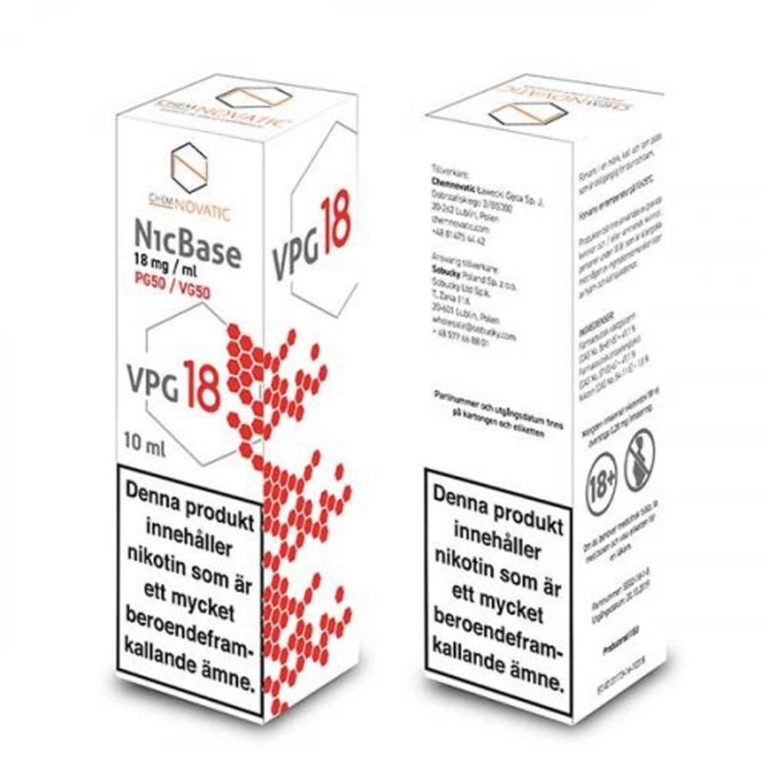 Nikotinshot | Flera olika märken | 18-20 mg/ml nikotinstyrka | USP-grade