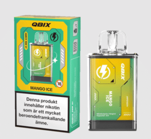 QBIX Mango Ice 14mg - Pod | E-CIGGBOLAGET